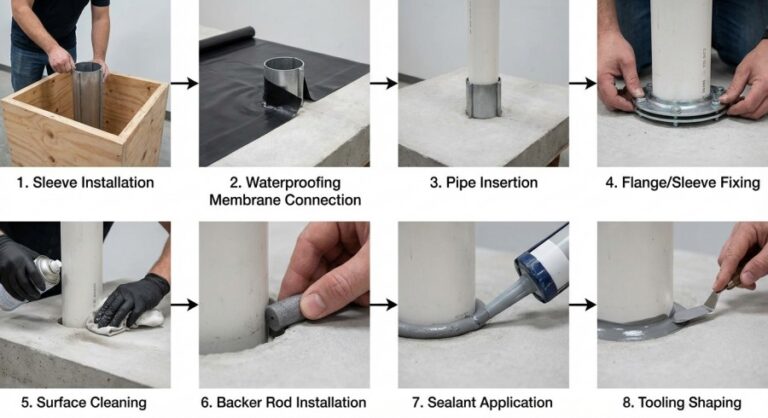 Waterproofing Penetrations: Pipes, Cables, And Equipment Guide – BOPIN